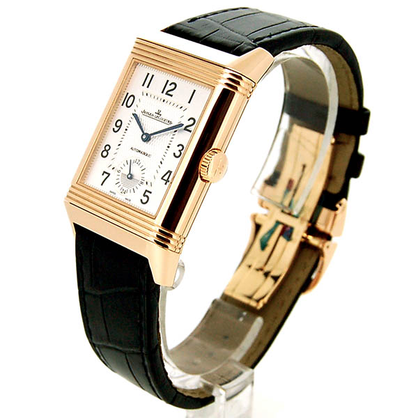 ジャガールクルト Jaeger LeCoultre レベルソ クラシック ラージ デュオ Q3832420 18KPG 自動巻き 新品 ...