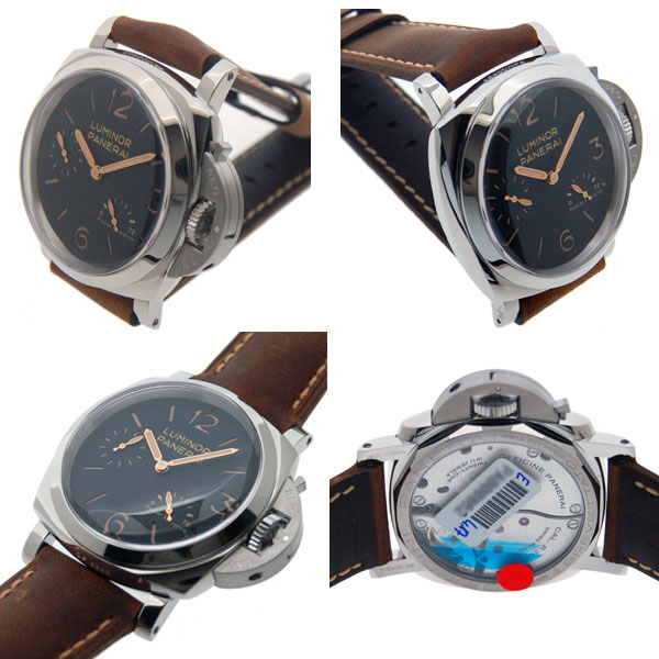 パネライ PANERAI ルミノール1950 3デイズ パワーリザーブ PAM00423 47mm 手巻き ブラック 新品 Zetton(ゼットン)