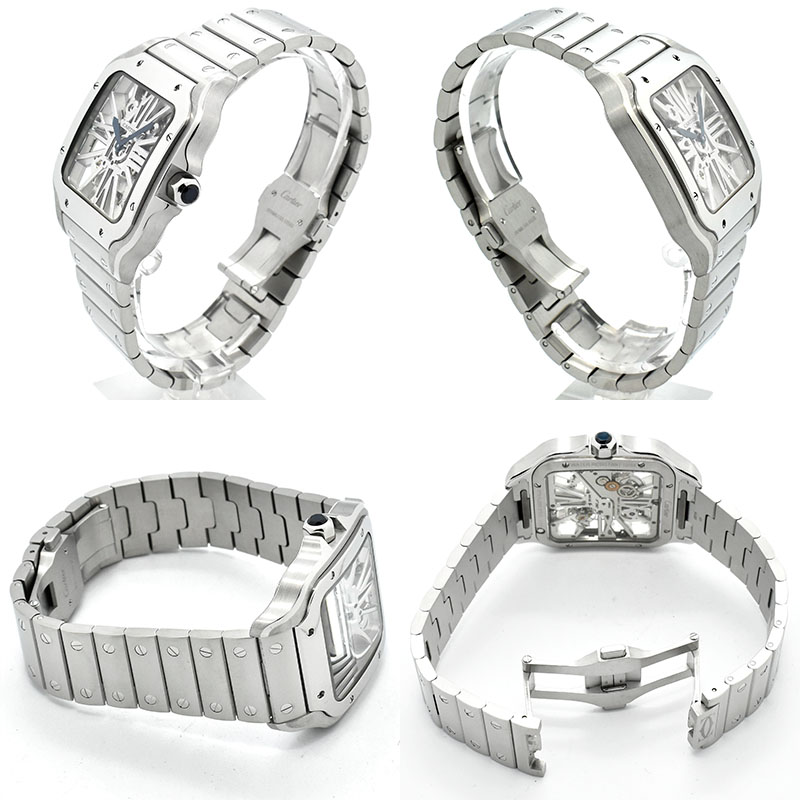カルティエ CARTIER サントス ドゥ カルティエ スケルトン カルティエ CARTIER サントス ドゥ カルティエ スケルトン